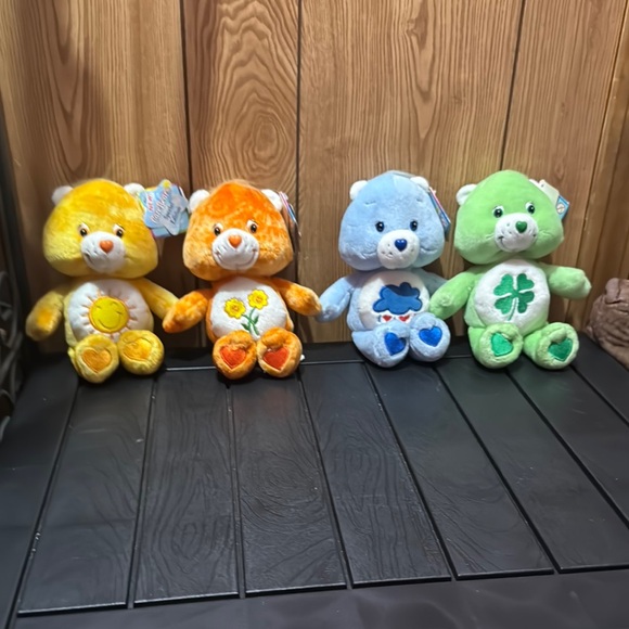 Care Bears | Toys | Care Bears Yellow And Orange Stuffed Animals ...